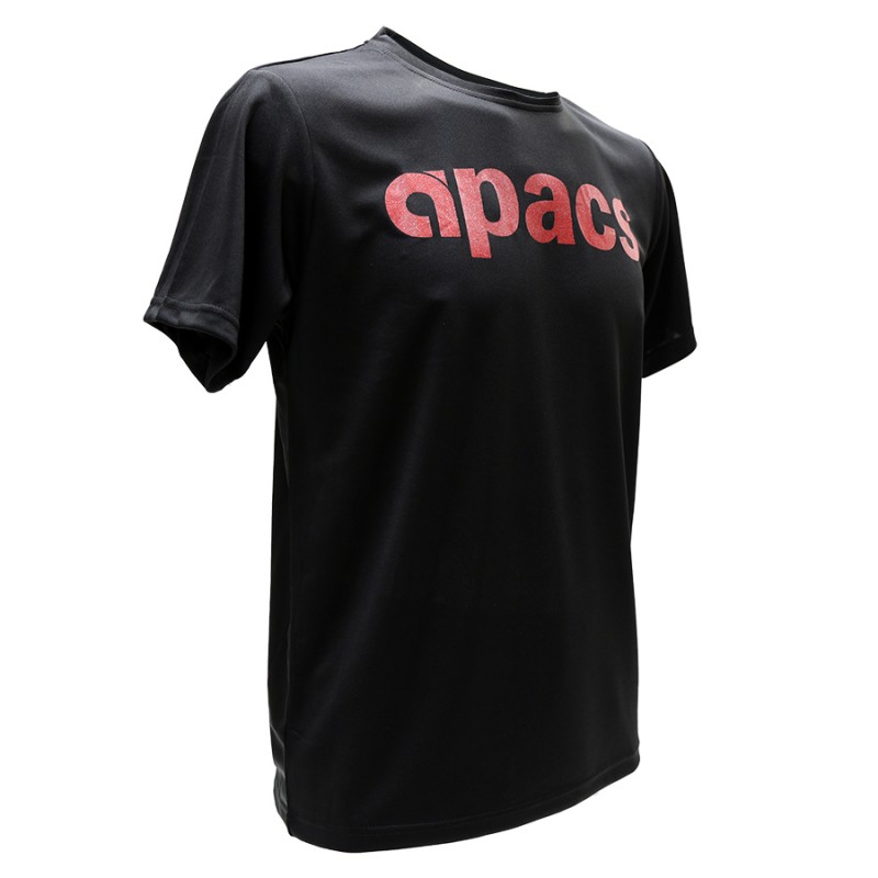 Apacs Dry-Fast Logo T-Shirt (AP10090) - Black