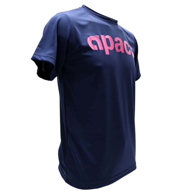 Apacs Dry-Fast Logo T-Shirt (AP10090) - Navy